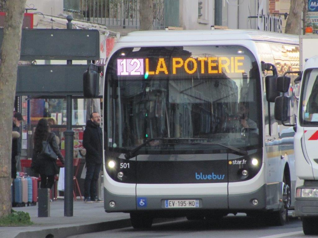 6 septembre 2019 – Rennes teste des bus 100 % électriques bretons ...