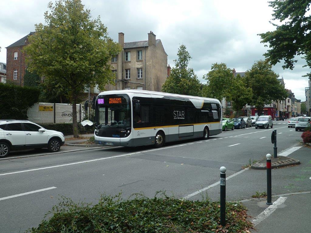 6 septembre 2019 – Rennes teste des bus 100 % électriques bretons ...