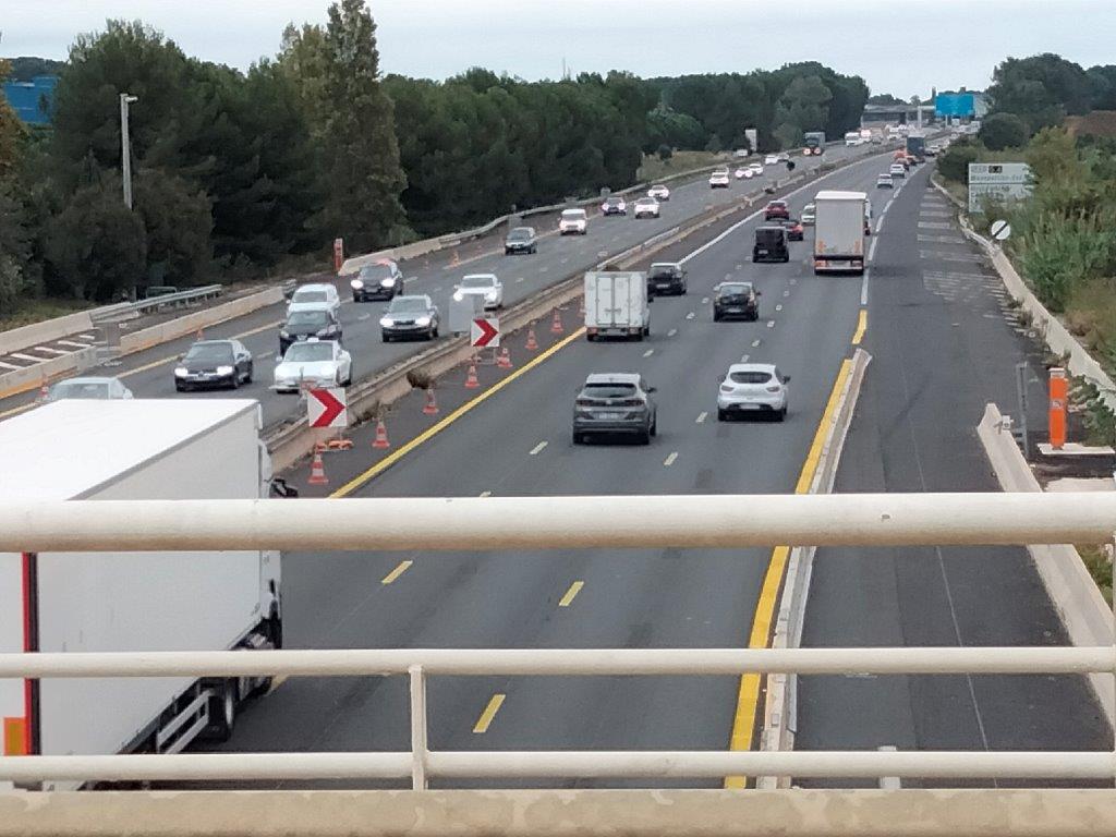 8 novembre 2022 – Prolongement de la ligne 1 de tramway de Montpellier : préparatifs à la ...