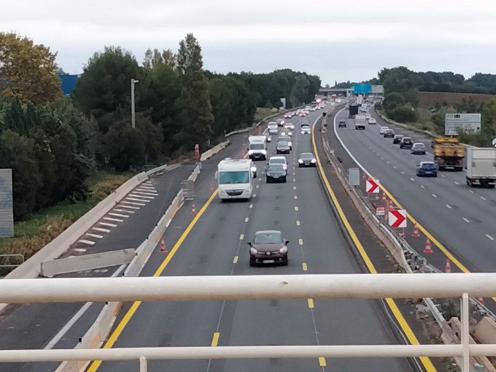 8 novembre 2022 – Prolongement de la ligne 1 de tramway de Montpellier : préparatifs à la ...