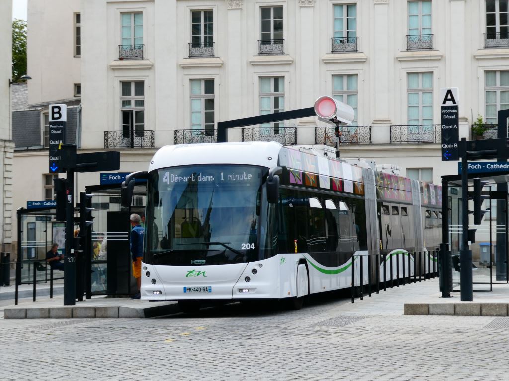 17 juillet 2023 – A Rennes, l’électrification totale des lignes de bus ...