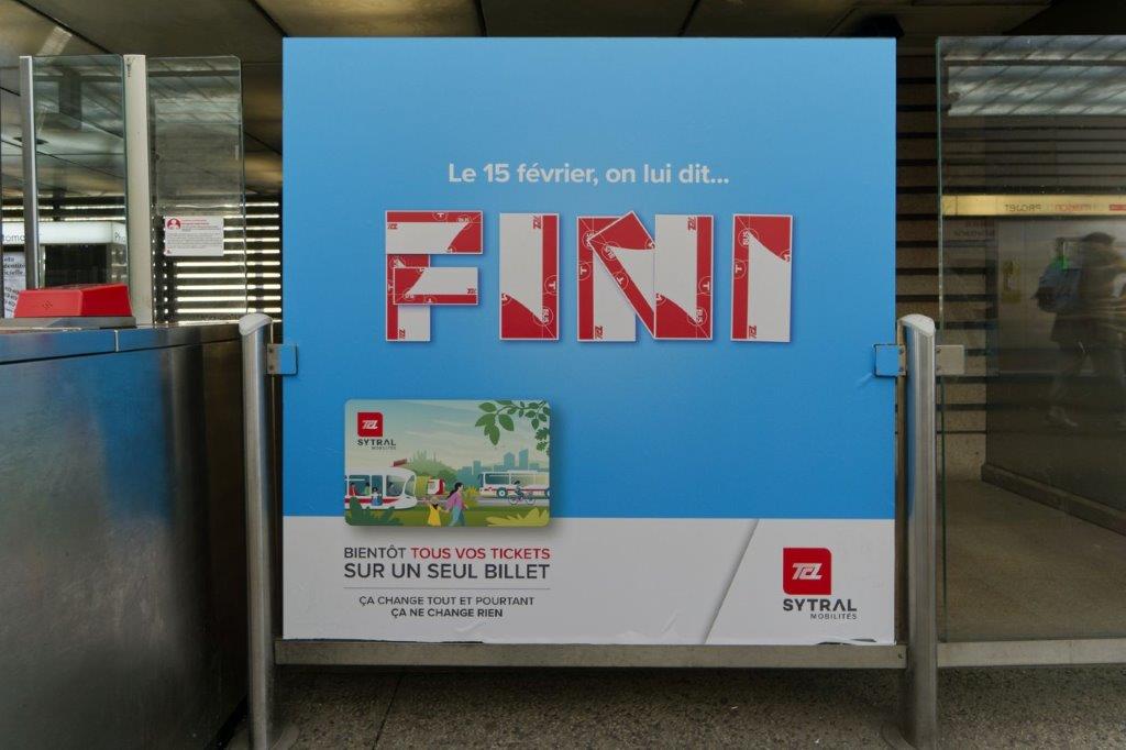 24 janvier 2024 – Sur le réseau TCL du Grand Lyon, le ticket papier ...