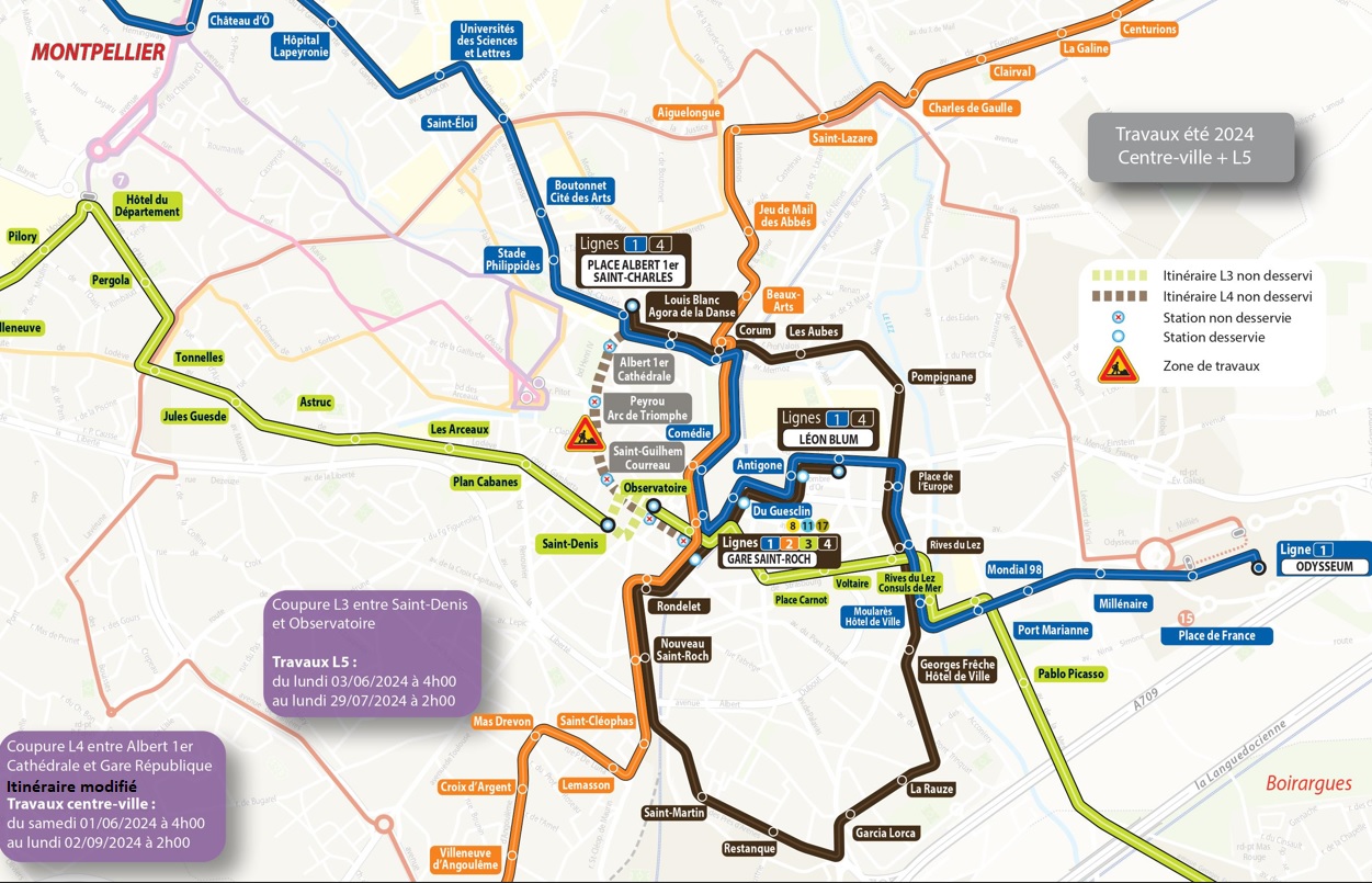 4 mai 2024 – Travaux d’été 2024 sur le réseau de tramways de ...